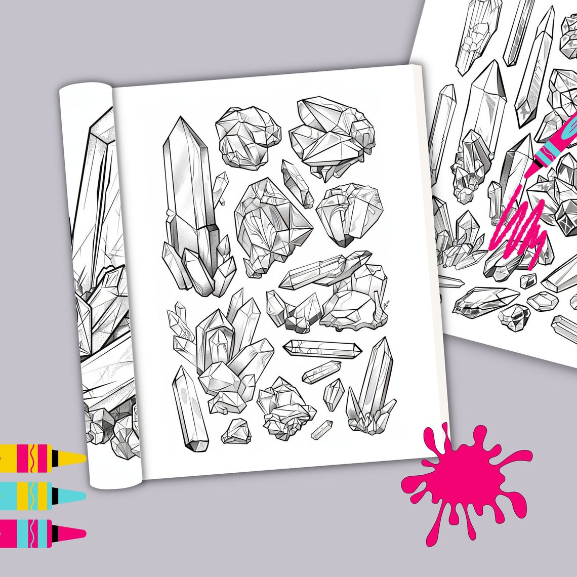 Witchy Coloring Page Spiritual Coloring Pdf Download and Print Witch ...