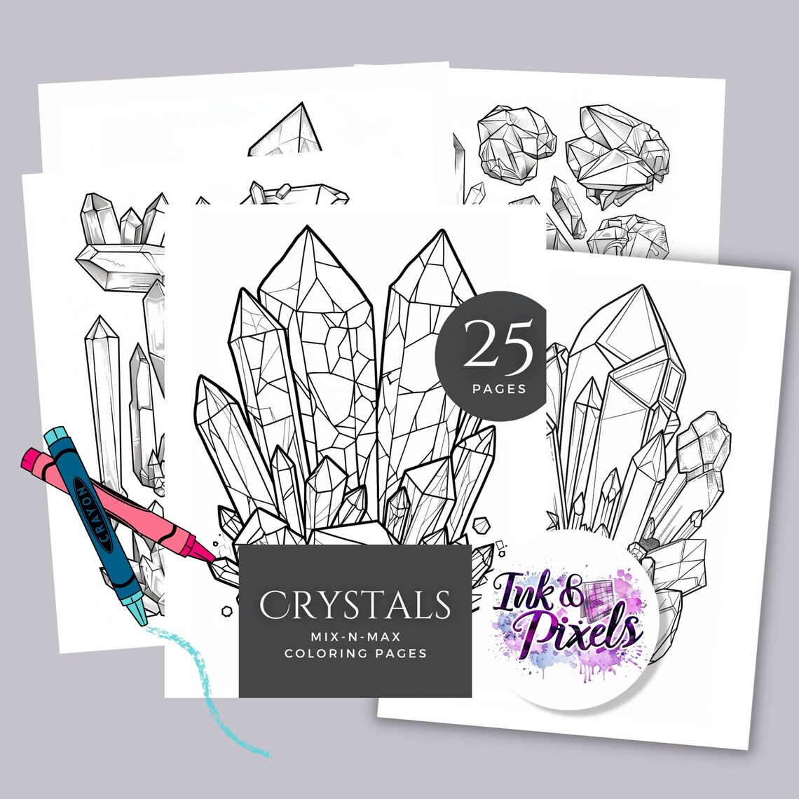 Witchy Coloring Page Spiritual Coloring Pdf Download and Print Witch ...