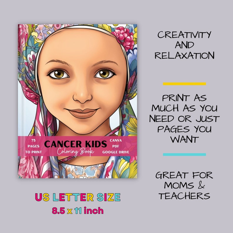 Kids With Cancer Coloring Pages Cancer Kids Kids Like Me Cancer Pages ...