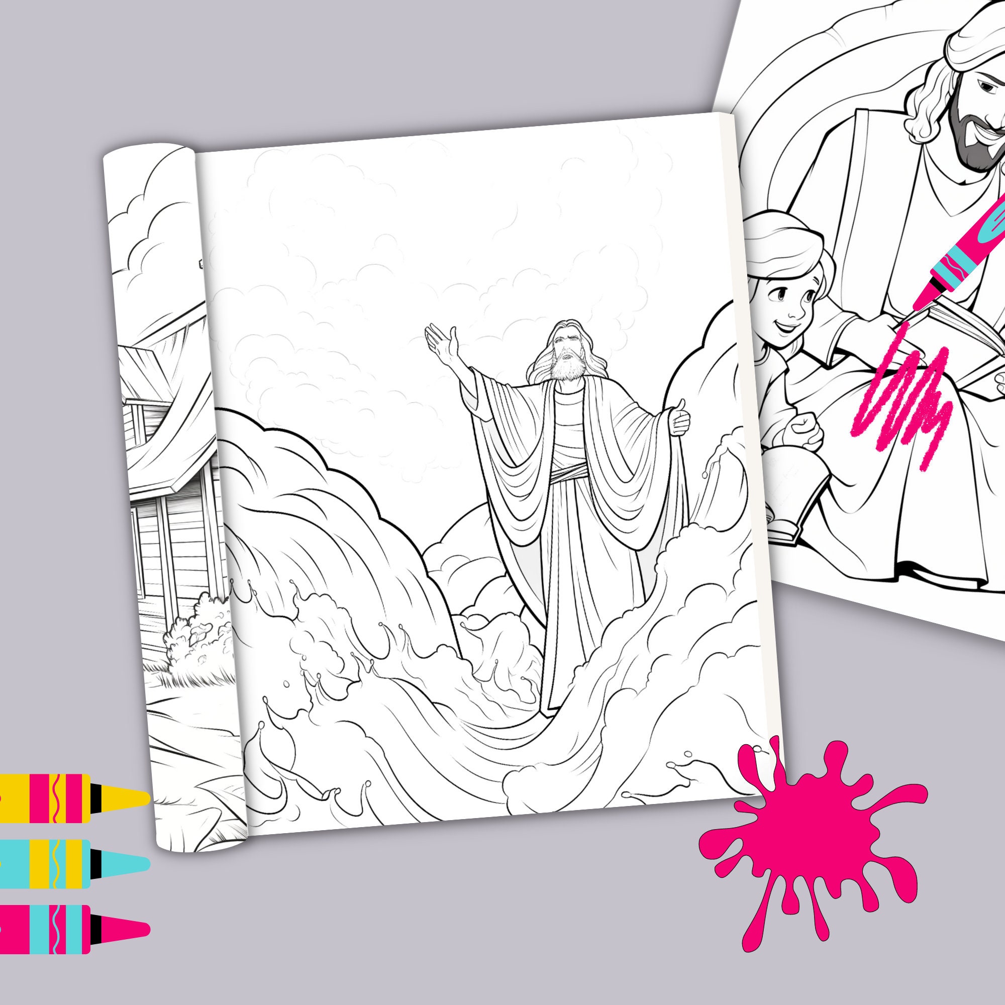 Digital Download Printable Bible Activity Kids Bible Lesson New ...