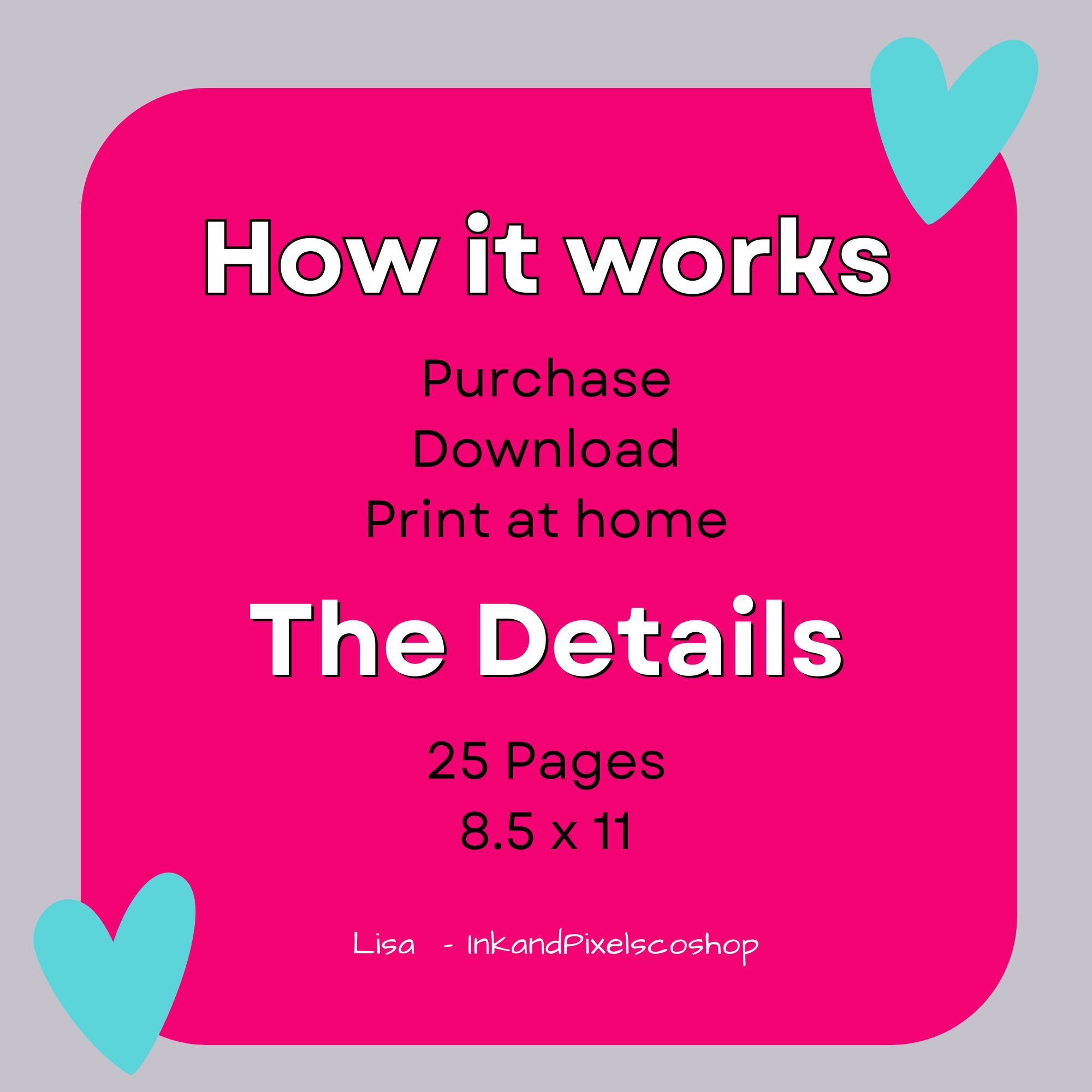 Dream Life Goals Worksheet Vision Board Template Goal Planner Goal ...