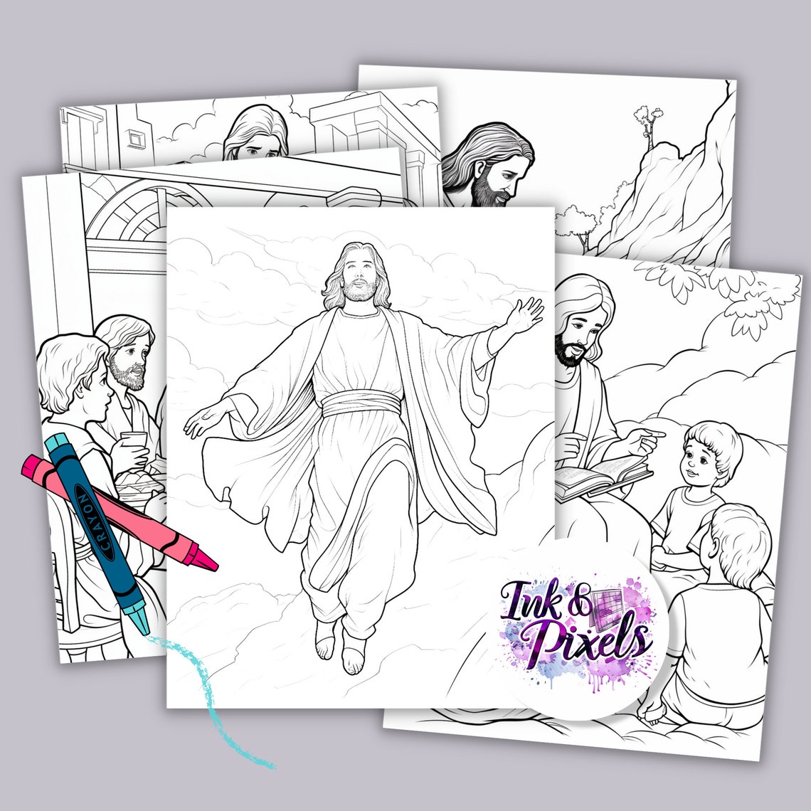 Digital Download Printable Bible Activity Kids Bible Lesson New ...