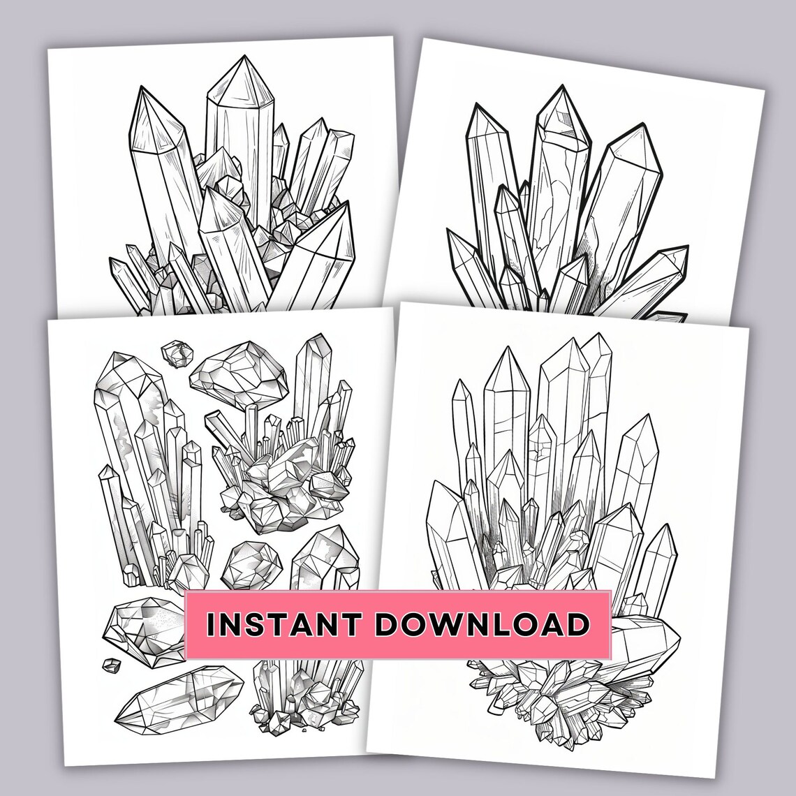 Witchy Coloring Page Spiritual Coloring Pdf Download and Print Witch ...