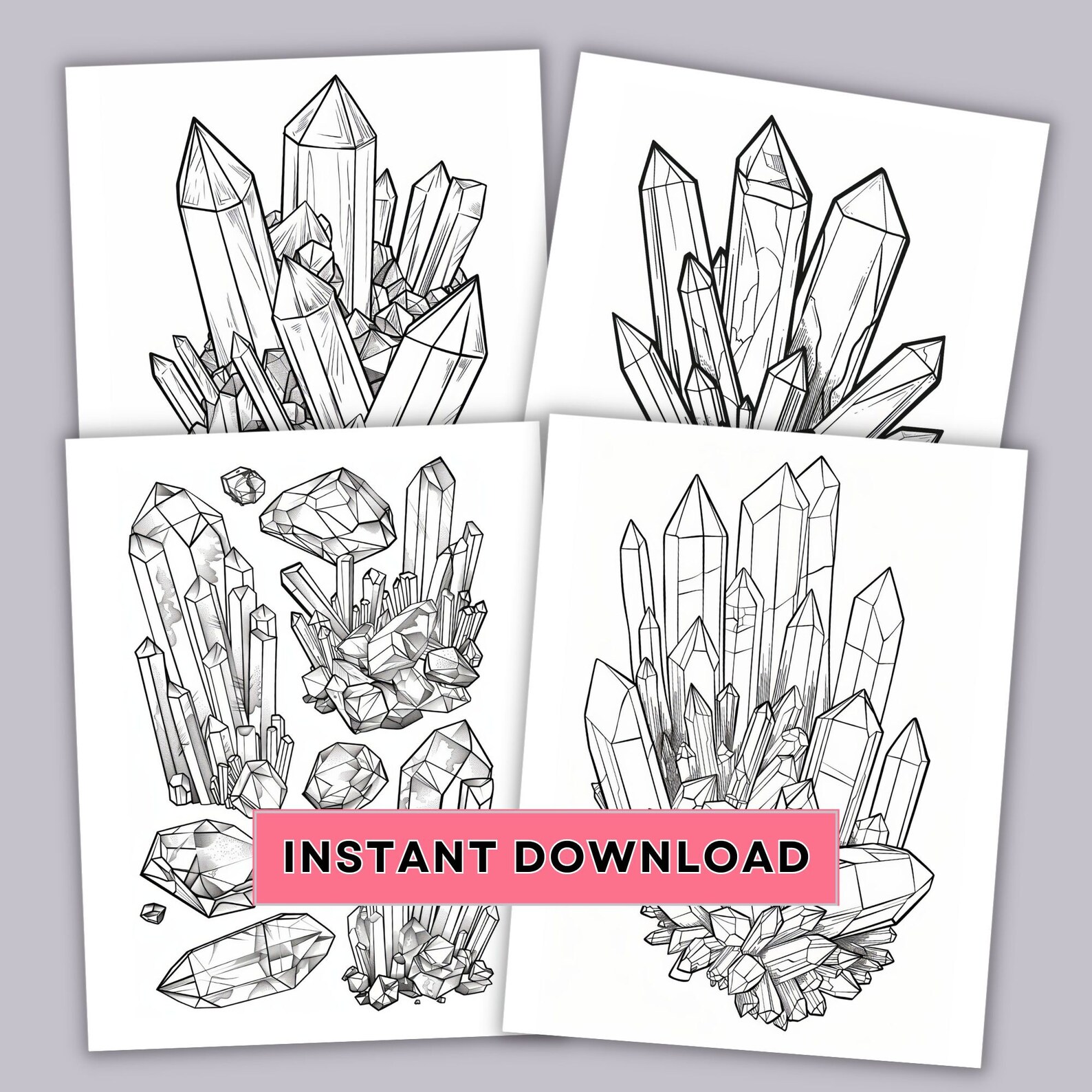 Witchy Coloring Page Spiritual Coloring Pdf Download and Print Witch ...
