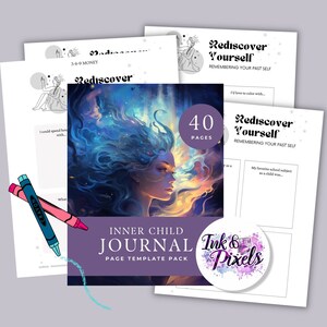 Inner Child Workbook Inner Child Healing Journal Prompts Trauma Therapy ...