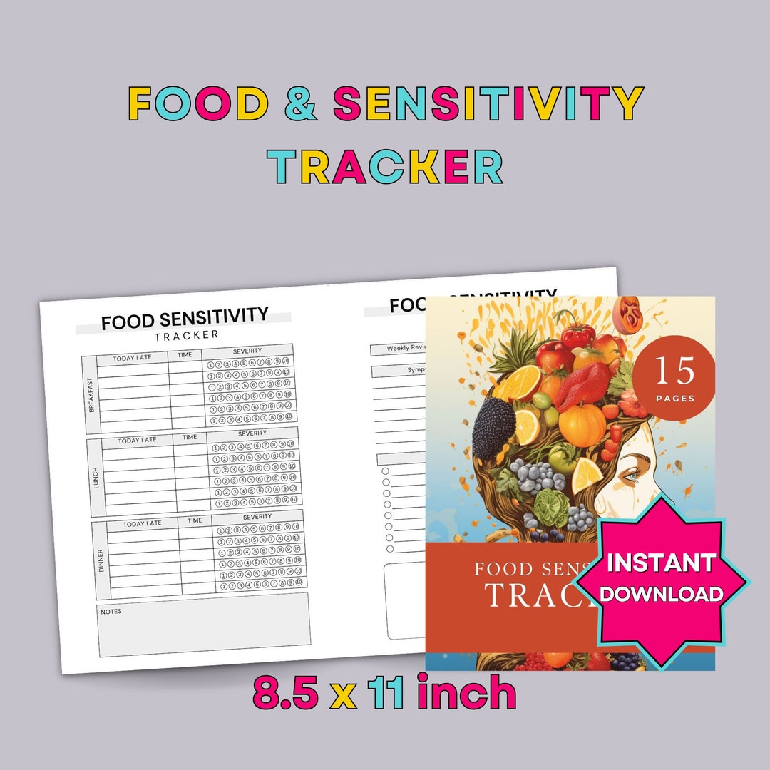 Mindful Eating Food Intolerance Bowel Movement Tracker Pdf Food ...