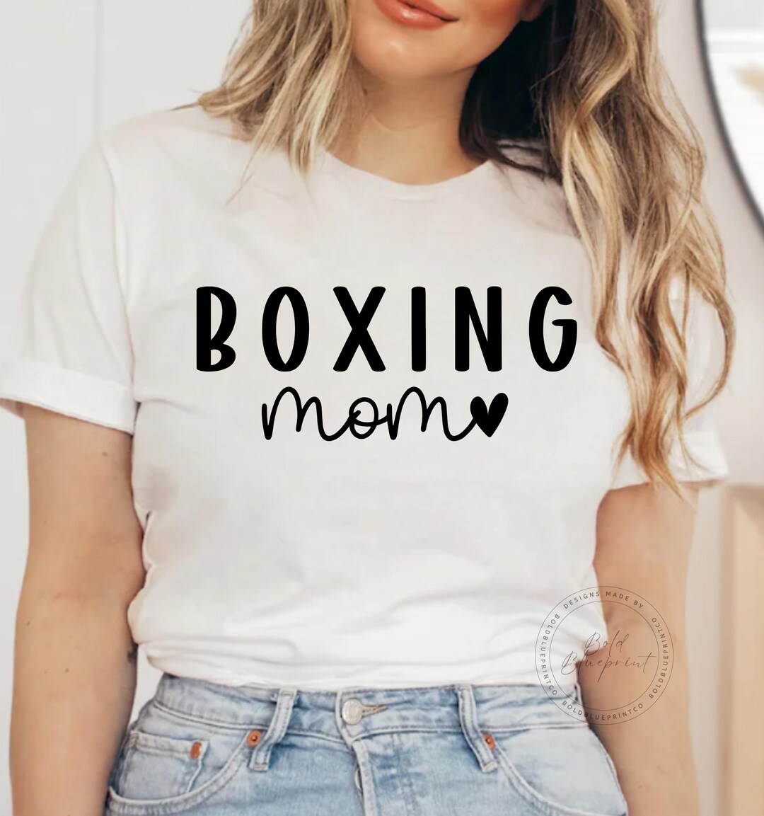 Boxing Mom SVG, PNG PDF, Boxing Mom Shirt Svg, Boxing Mom Cricut, Mama ...