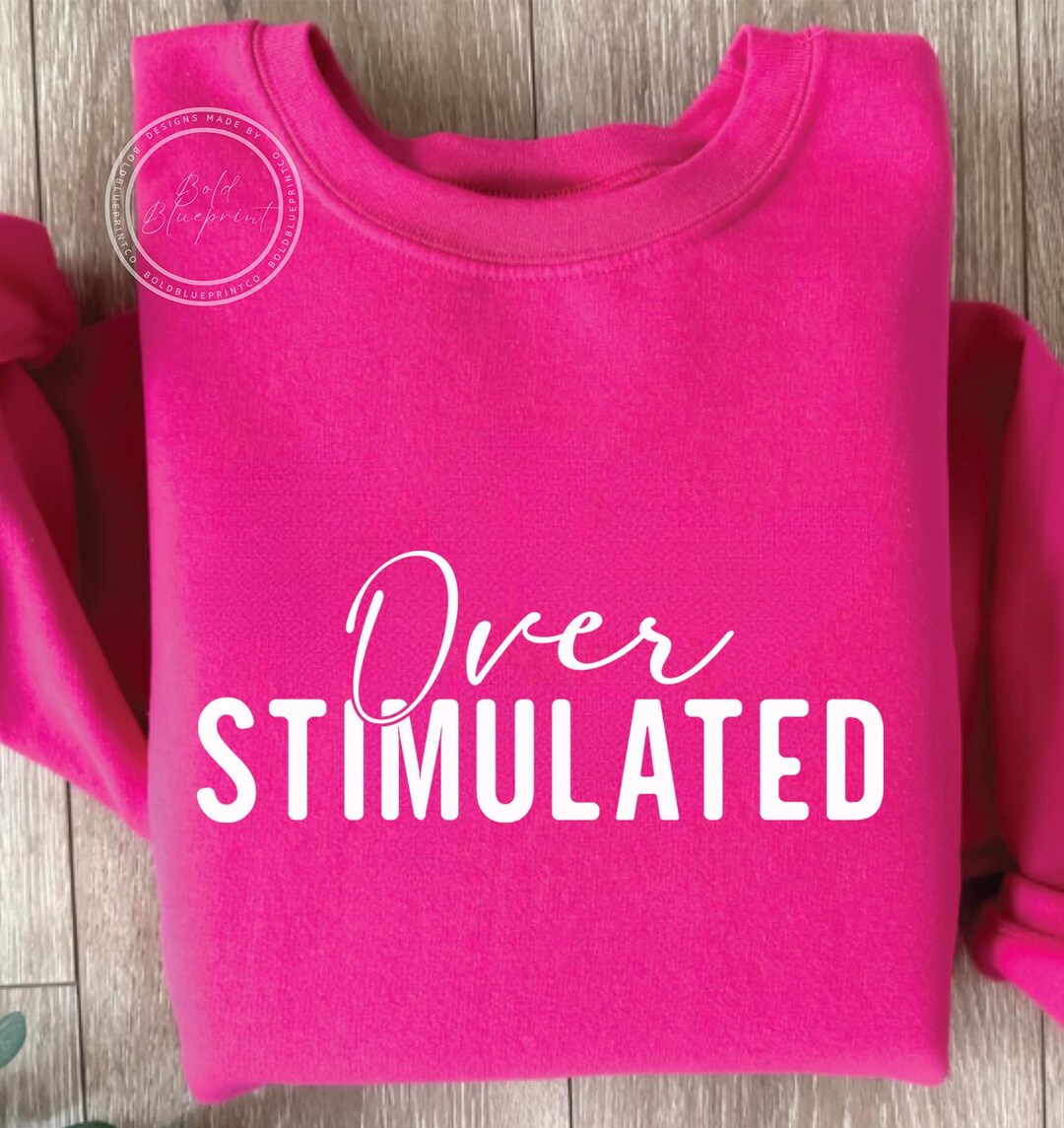 Overstimulated SVG, PNG, Overstimulated, Mental Health, Digital ...