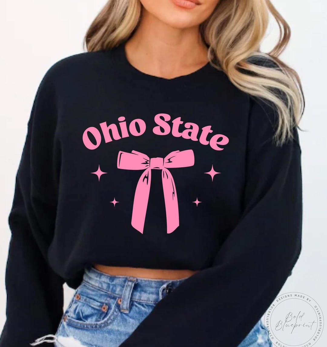 Coquette Ohio State SVG, PNG, Ohio State Svg, Coquette, Bow Png, Ohio ...