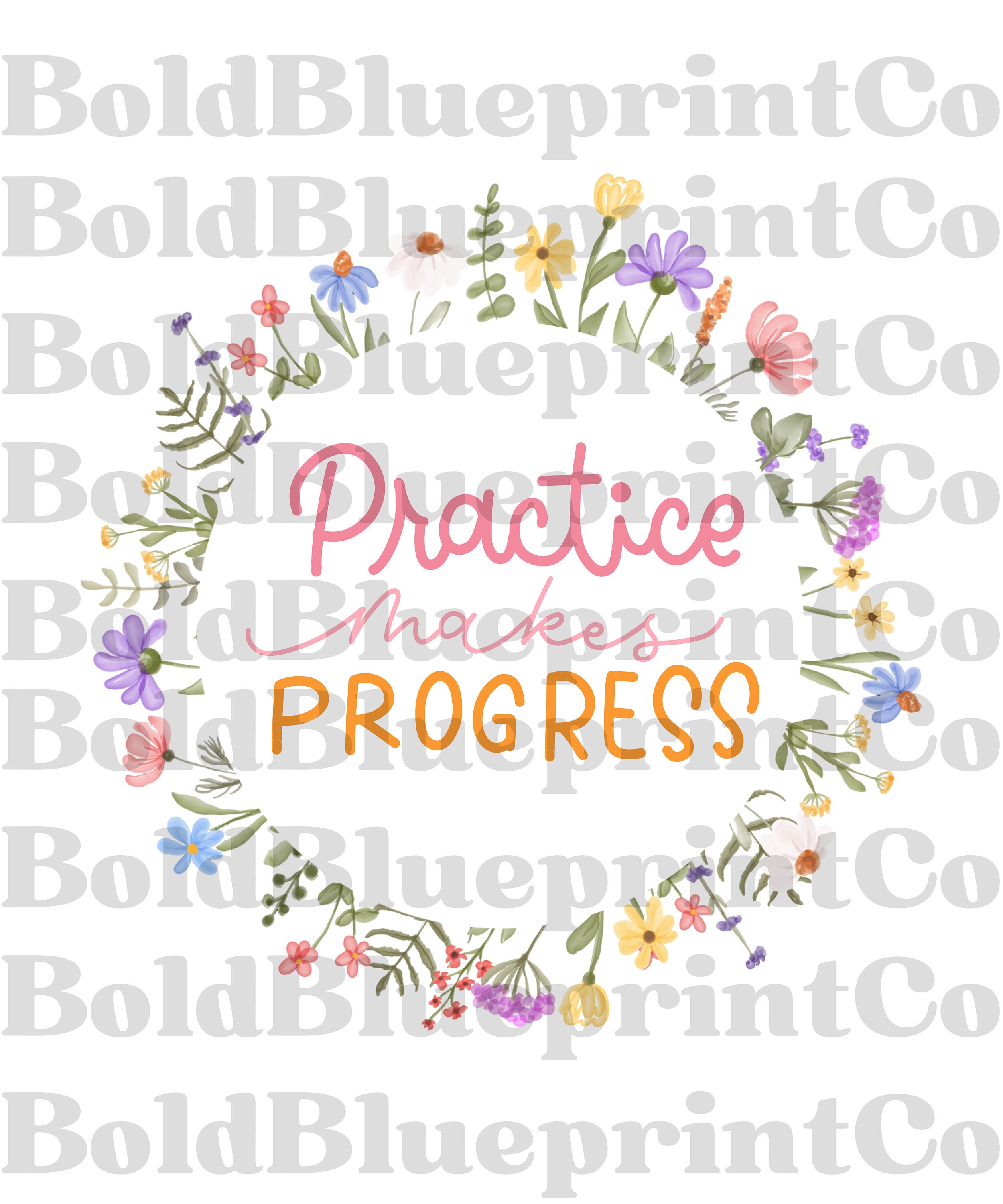 Practice Makes Progress, SVG, PNG, Motivational, Progress, Motivational ...