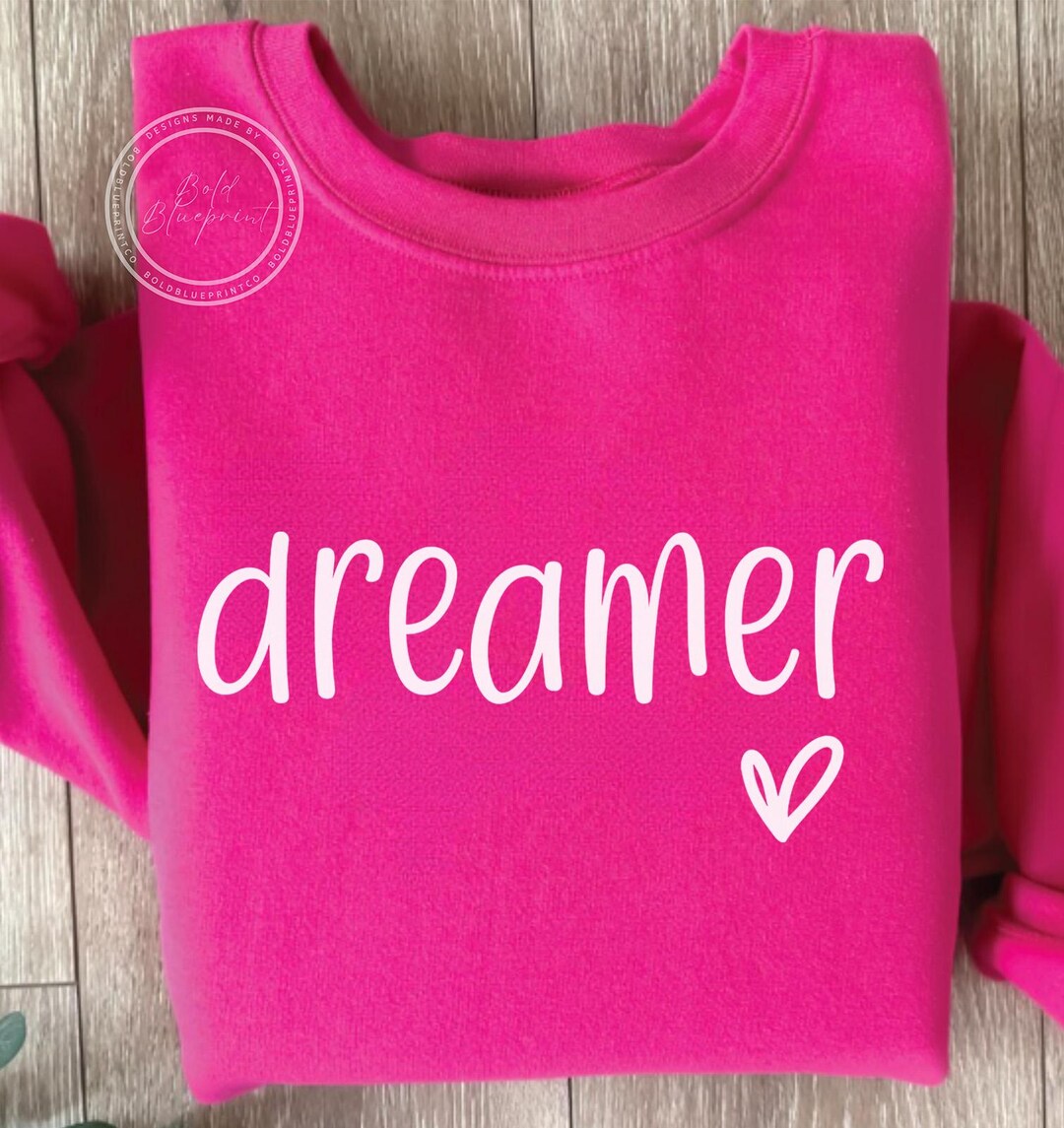 Dreamer SVG, PNG, Heart, Dreamer, Digital Download, Tshirt Designs ...
