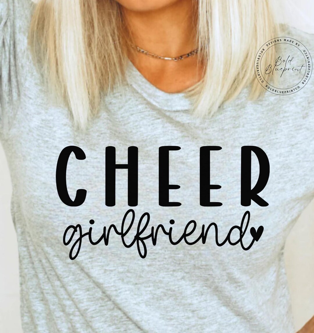 Cheer Girlfriend SVG, PNG, Heart, Cheer Girlfriend, Cheer, Girlfriend ...