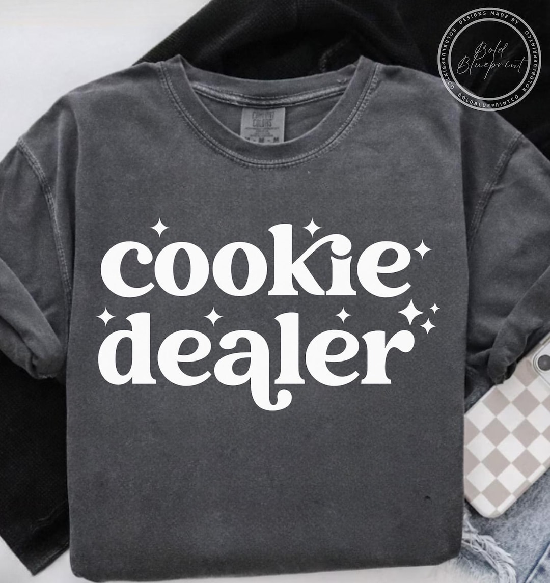 Cookie Dealer SVG: Retro Baker Design (PNG, Digital Download - Etsy