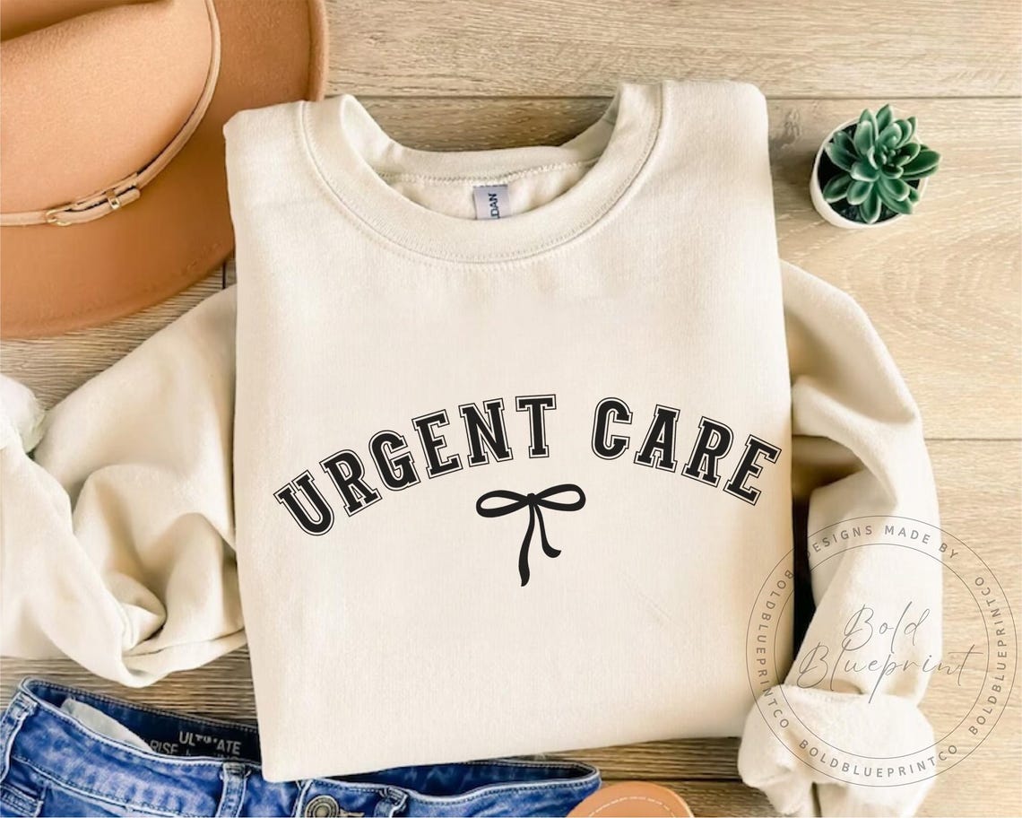 Urgent Care SVG, PNG, Coquette Bow, Urgent Care Png - Etsy