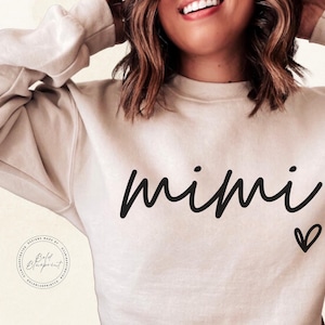 Mimi SVG, PNG, Mimi Sweatshirt, Mimi Gift, Mimi, Mimi Cricut, Mimi Sublimation, Digital Download ...