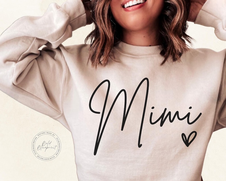 Mimi SVG, PNG - Etsy