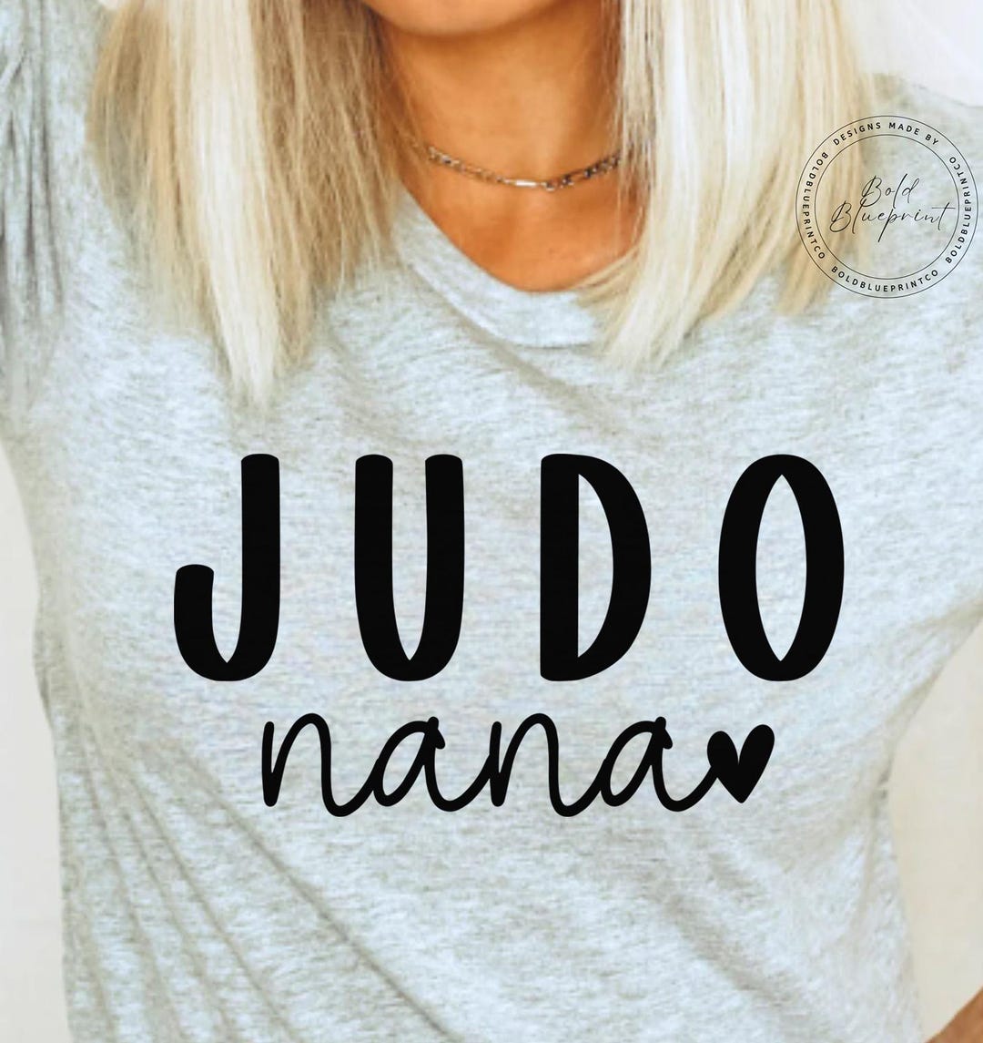 Judo Nana SVG, PNG, Heart, Judo, Nana, Grandmother, Svg Files for ...
