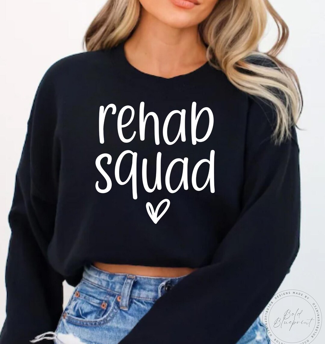 Rehab Squad SVG, PNG, Heart, Rehab Squad, Rehab, Squad, Tshirt Designs ...