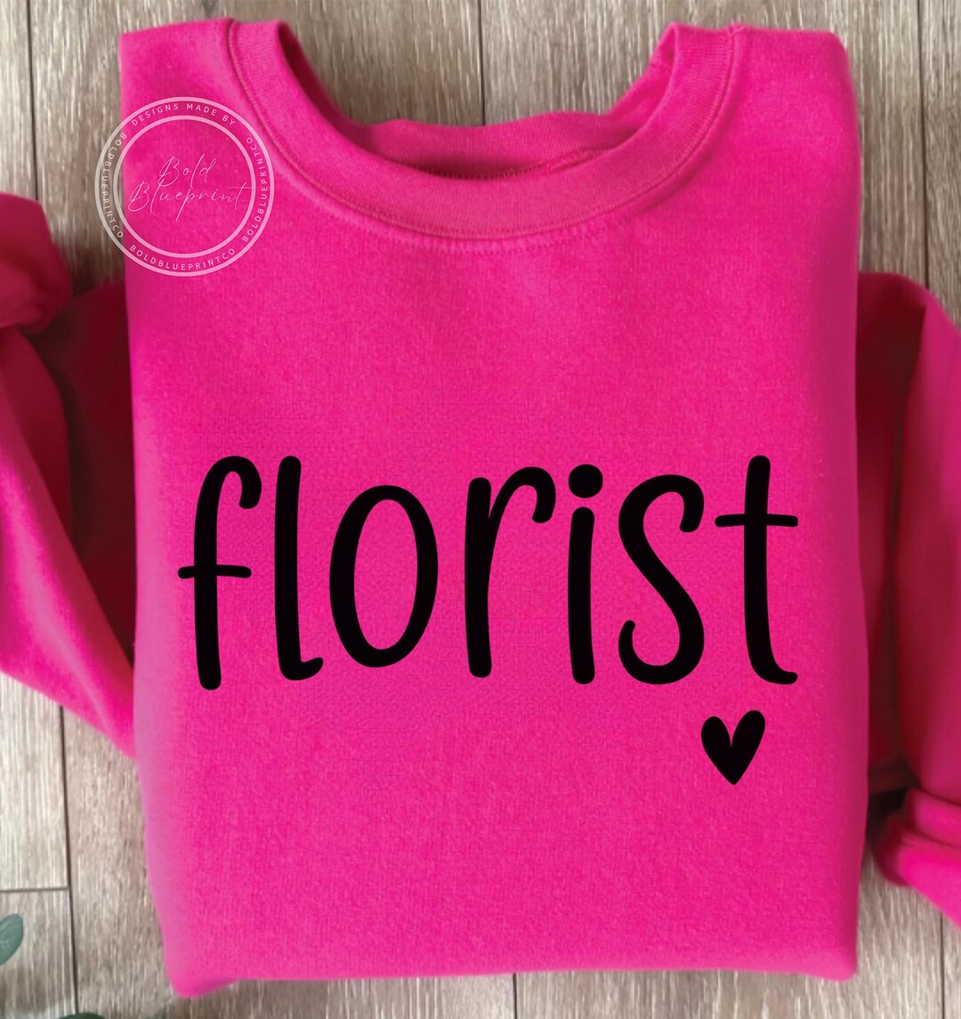 Florist SVG, PNG, Heart, Florist, Flower, Sublimation, Florist Png, Svg ...