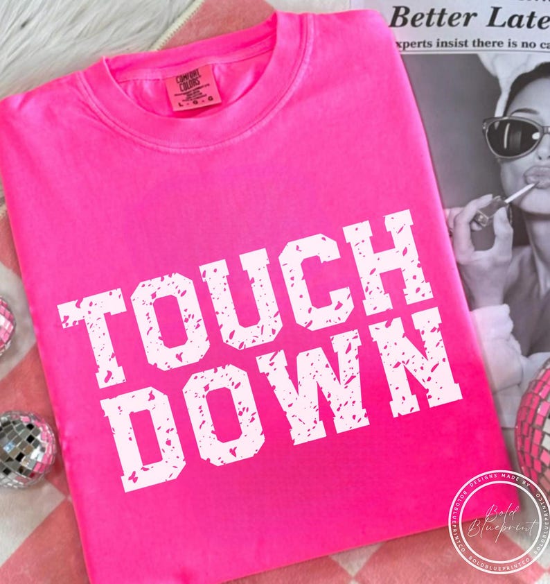 Touchdown SVG, PNG, 5 Colors, Bundle - Etsy