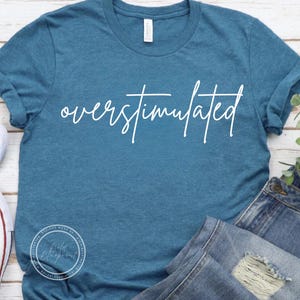 Overstimulated SVG, PNG - Etsy