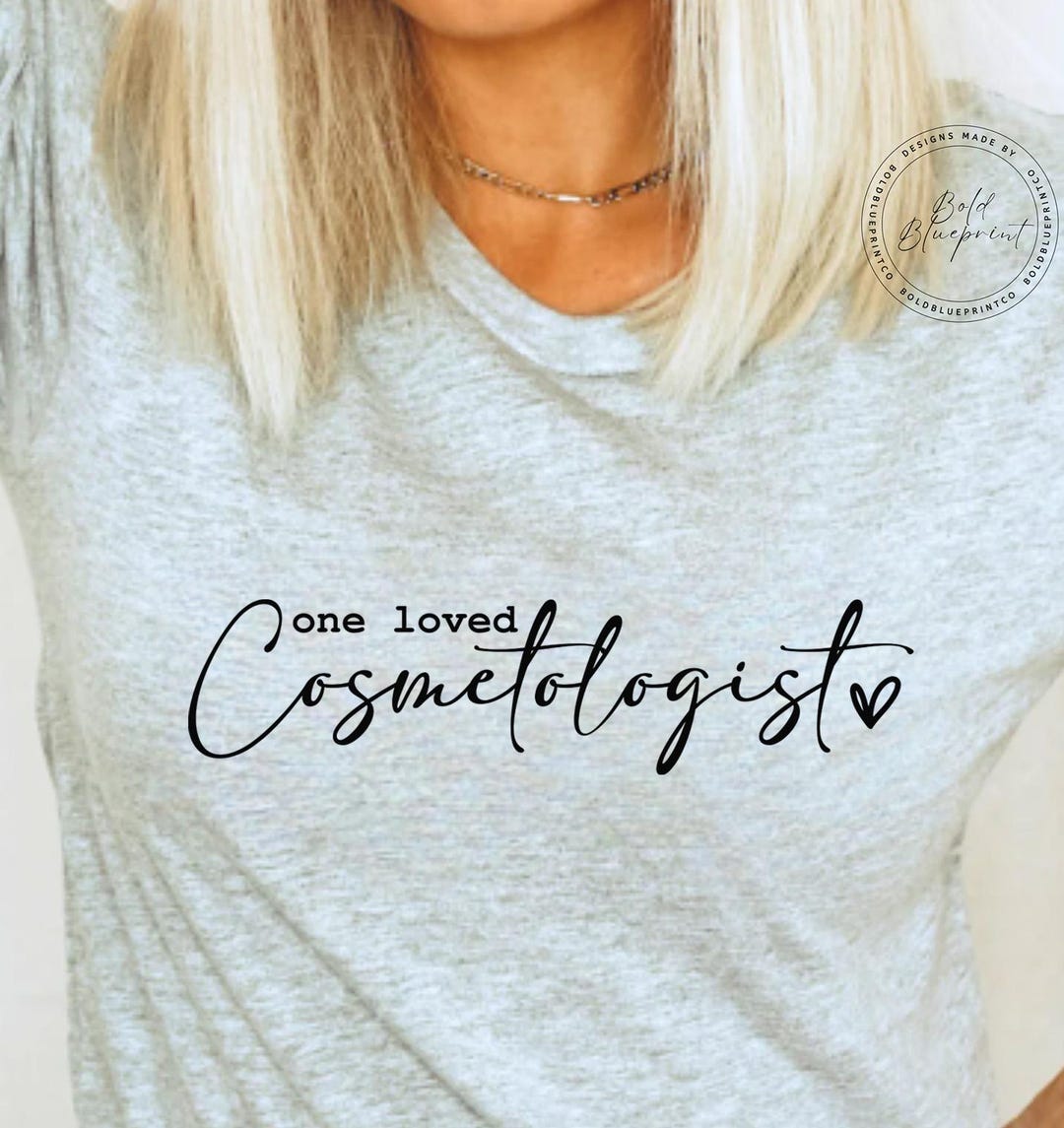 One Loved Cosmetologist SVG, PNG, Heart, Love, Cosmetologist, Spa, Skin ...