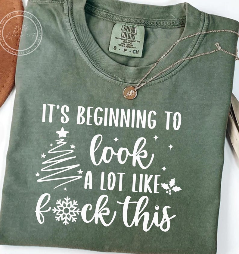 Eff This, SVG PNG PDF, Christmas Tree, Sparkle, Flip off Svg, Cuss Word ...