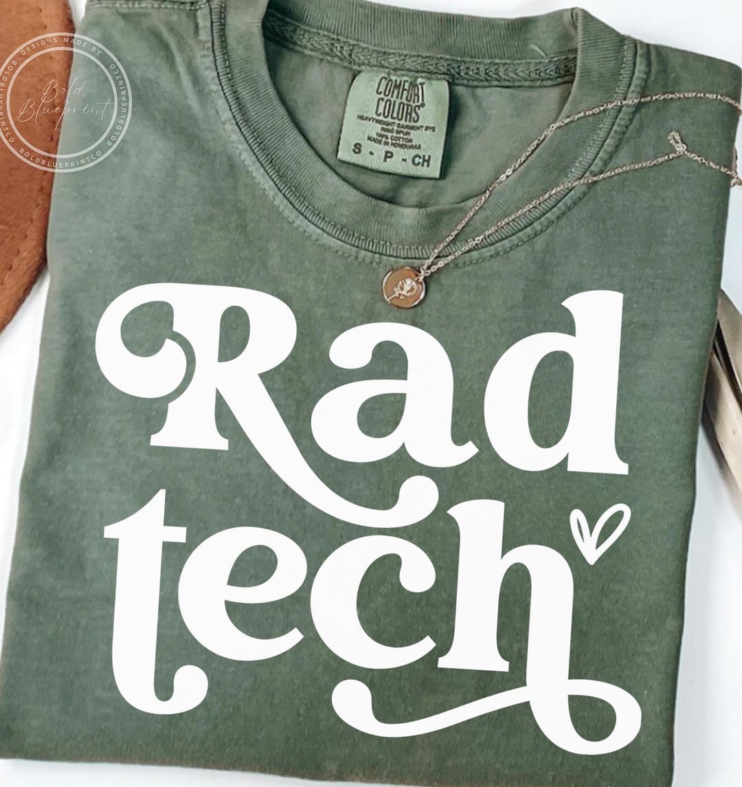 Rad Tech SVG, PNG, Heart, Radiology, Rad Tech, Retro, Vintage - Etsy