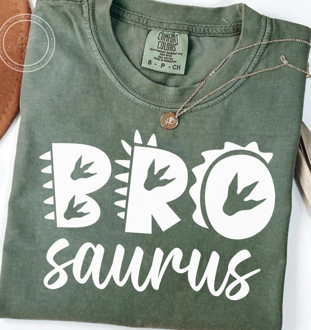 Bro Saurus SVG, PNG, Dinosaur, Brosaurus, Brother, Bro, Dino Birthday ...