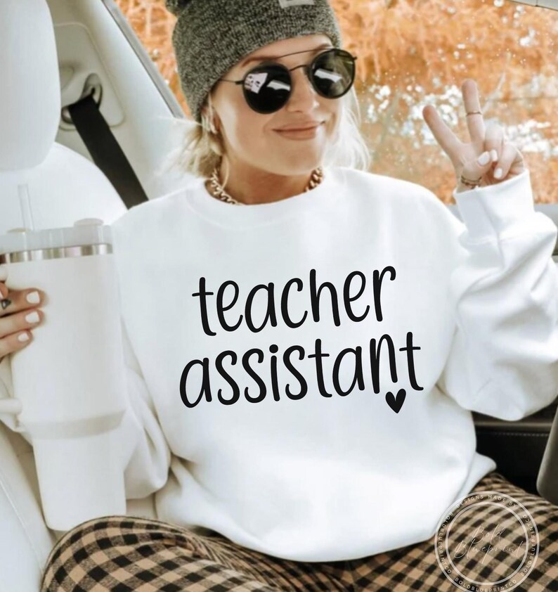 Teacher Assistant SVG, PNG - Etsy