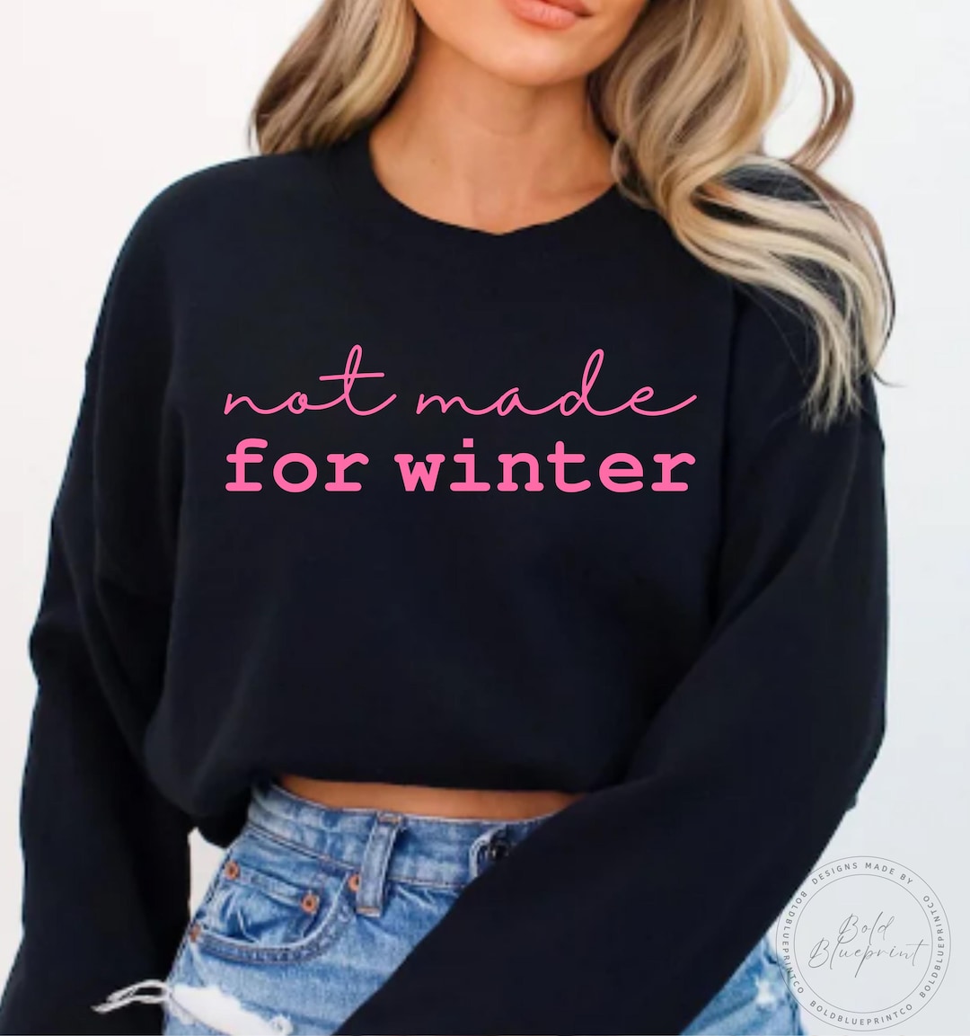 Not Made for Winter SVG, PNG PDF, Anti Winter, Snow, Winter, Im Always ...