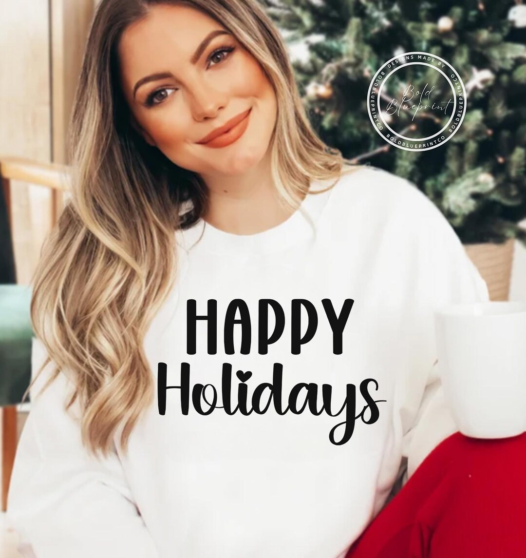 Happy Holidays SVG, PNG, Happy Holidays Cricut, Happy Holidays ...
