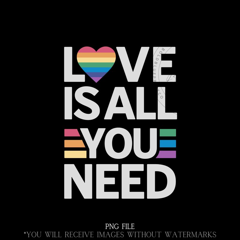 Love is All You Need - Etsy