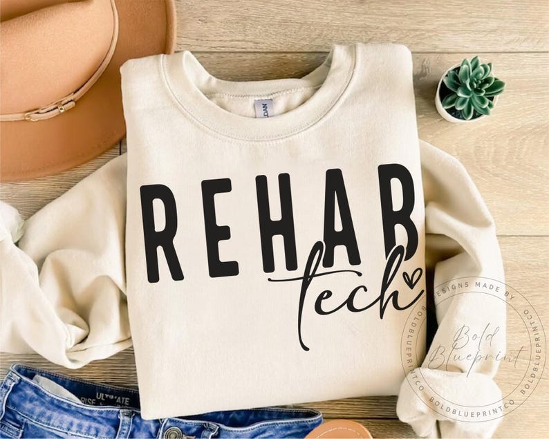 Rehab Tech Heart Design: SVG, PNG Files (digital Download) - Etsy