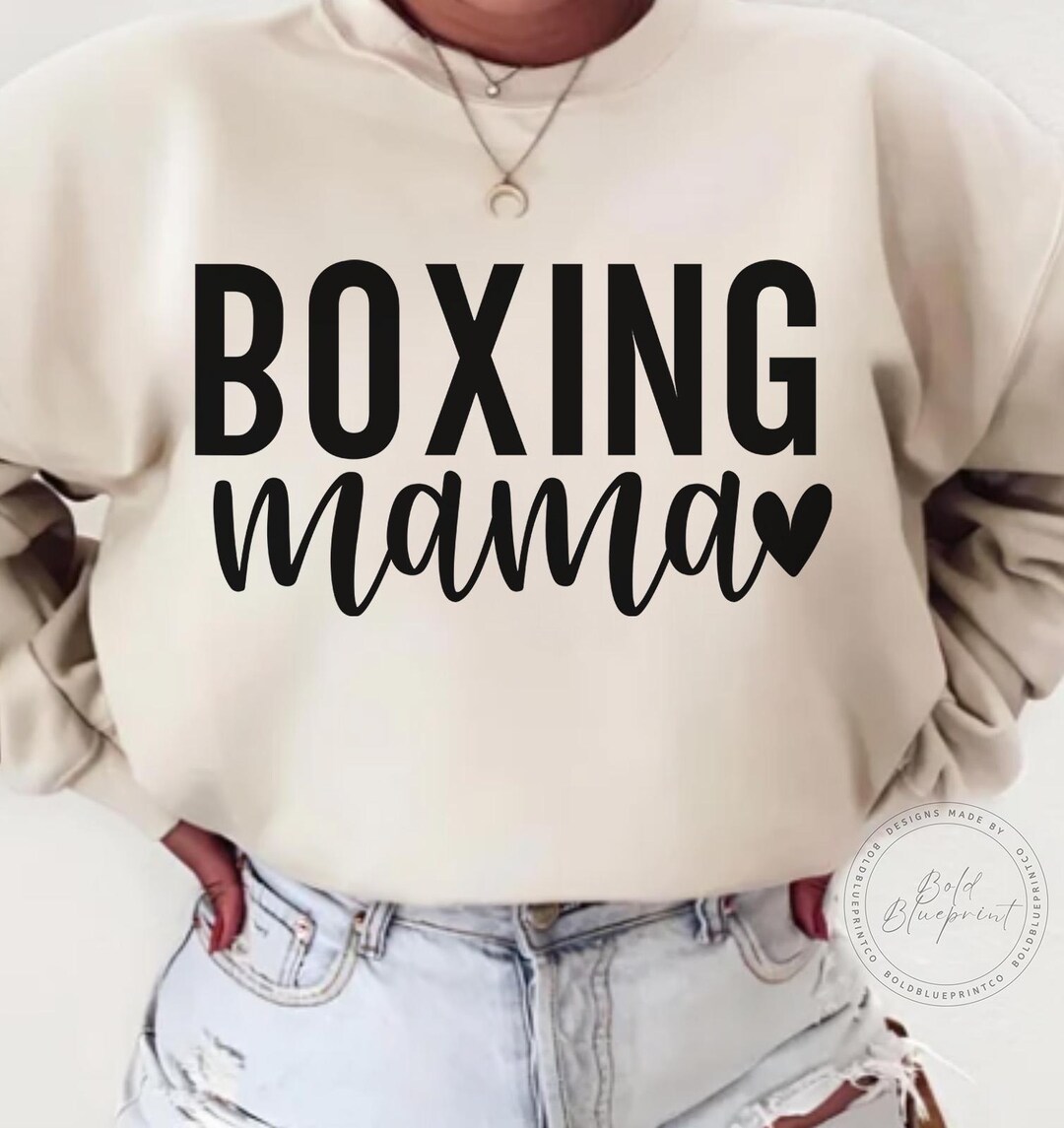 Boxing Mama SVG, PNG, Boxing, Boxing Mama, Boxing Lovers, Mama, Tshirt ...