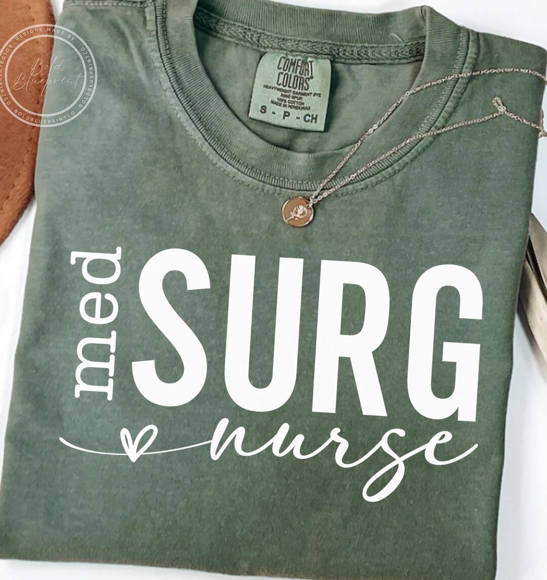 Med Surg Nurse SVG, PNG - Etsy