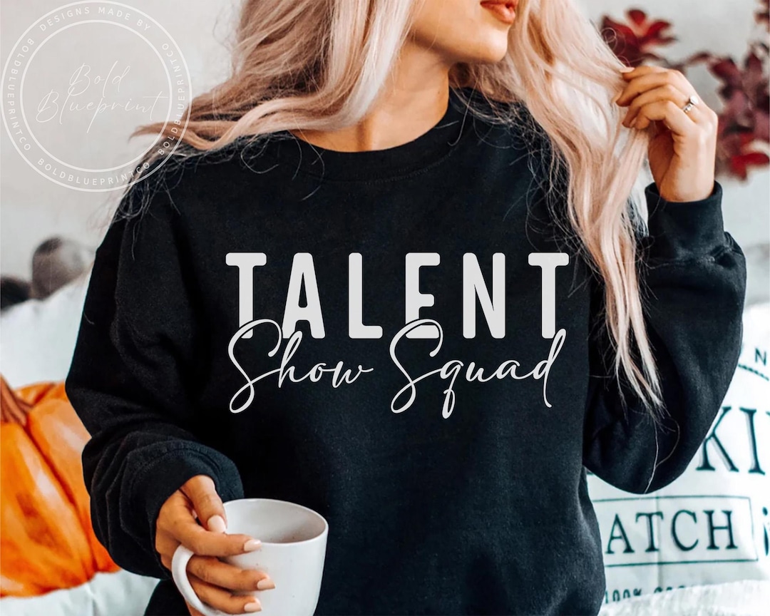Talent Show Squad SVG, PNG, Heart, Talent Show, Squad, Crew, Talent ...