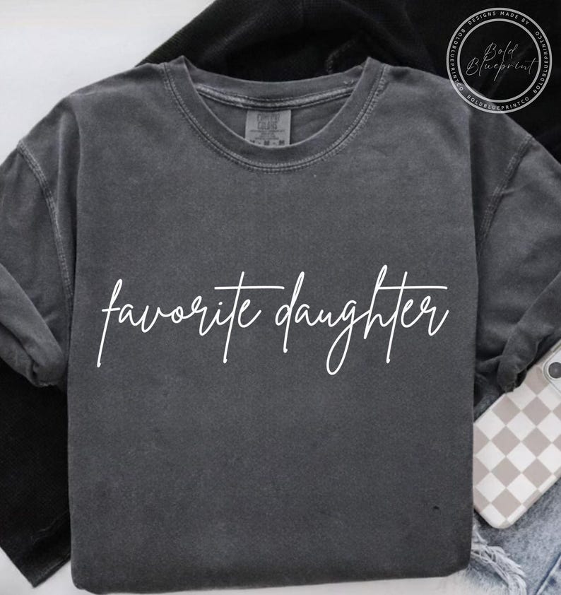 Favorite Daughter SVG, PNG - Etsy