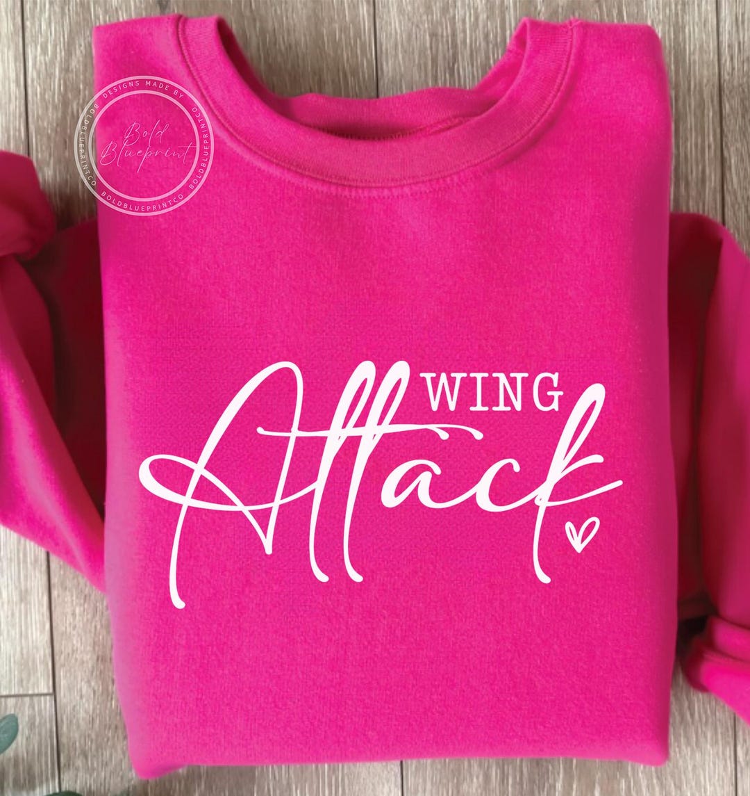 Wing Attack SVG, PNG, Netball, Wing, Attack, Heart, Netball Shirt, Svg ...