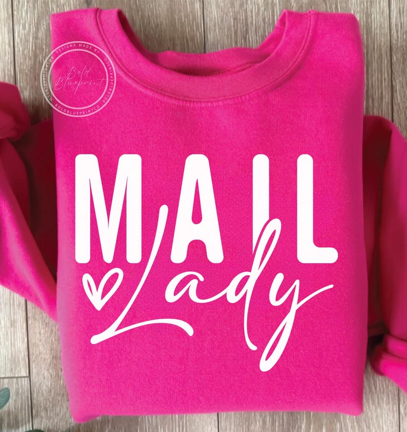 Mail Lady SVG, PNG - Etsy