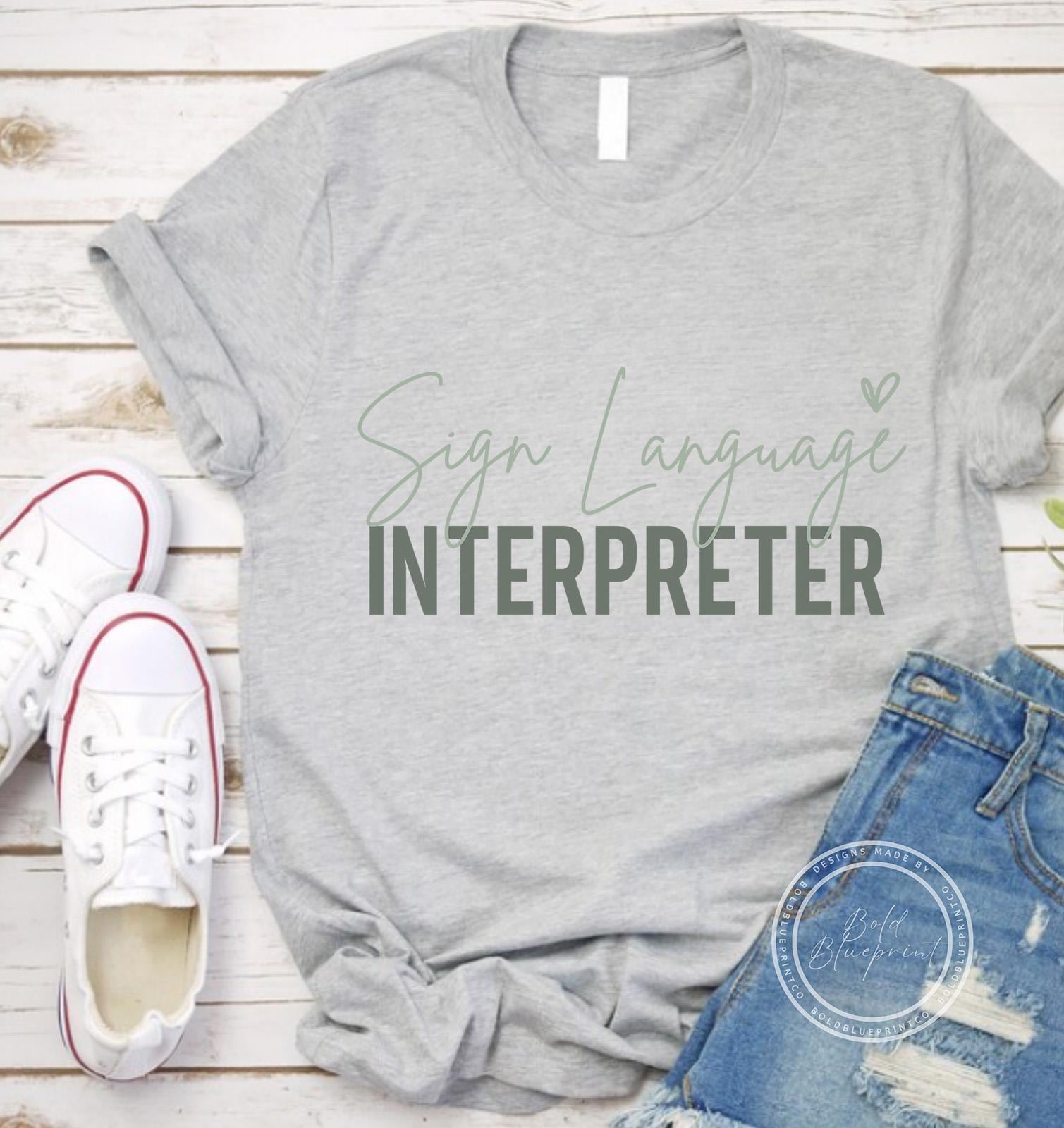 Sign Language Interpreter SVG PNG: Commercial Use Designs (digital ...