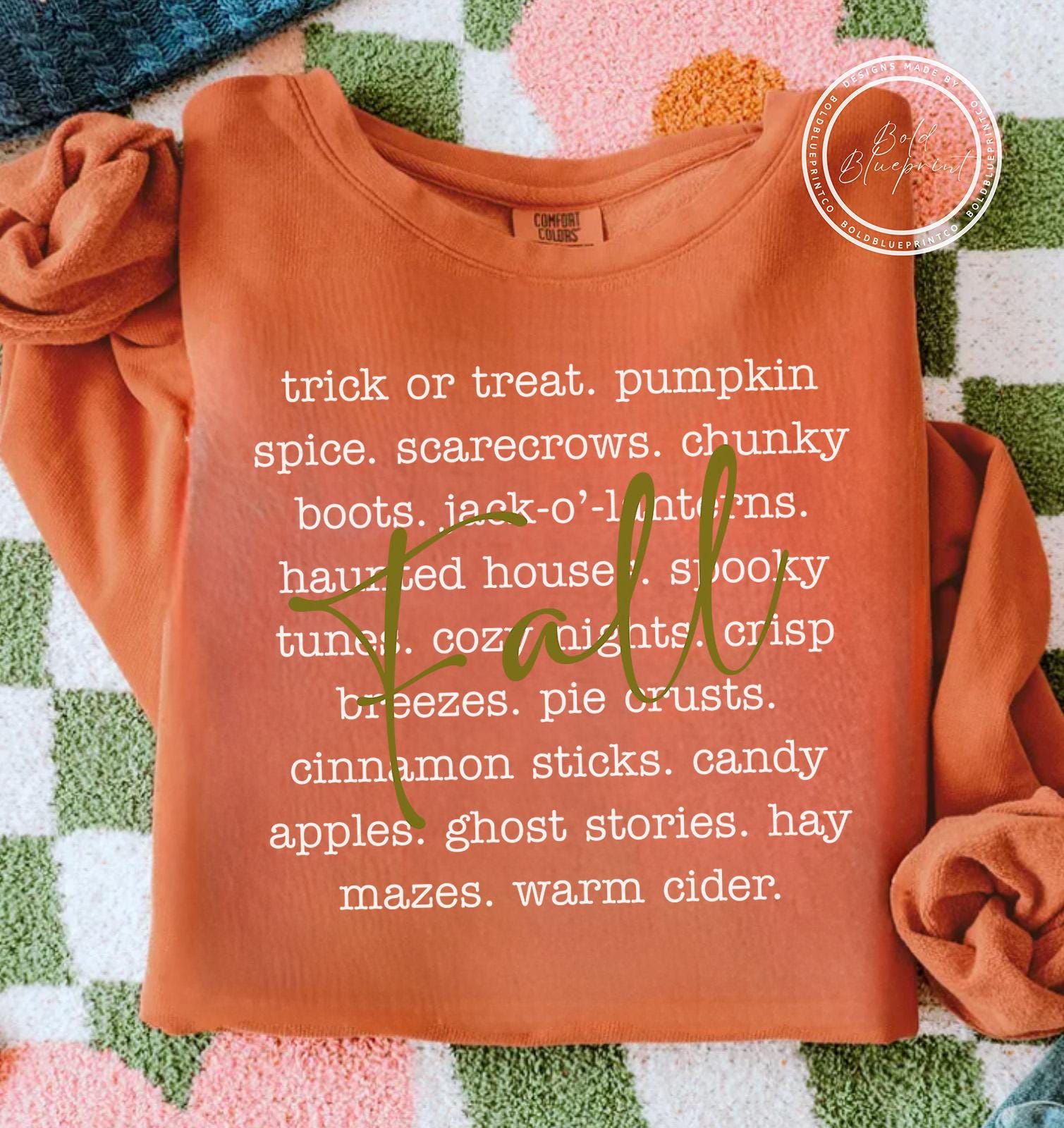 Fall Words SVG, PNG, 5 Designs, Bundle - Etsy
