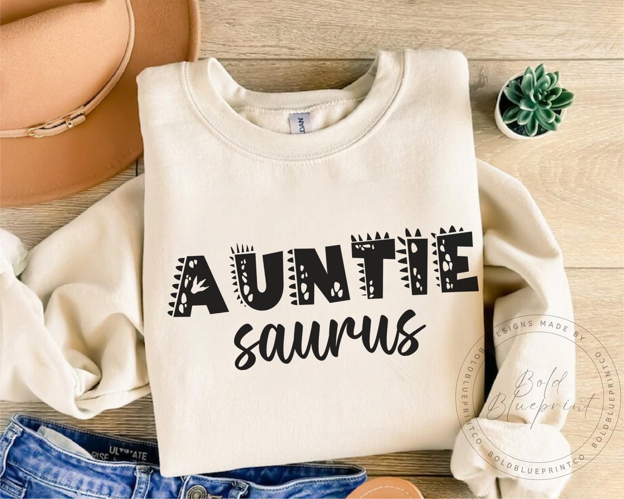 Auntie Saurus SVG, PNG, Dinosaur, Auntieaurus, Baby, Dino Birthday ...