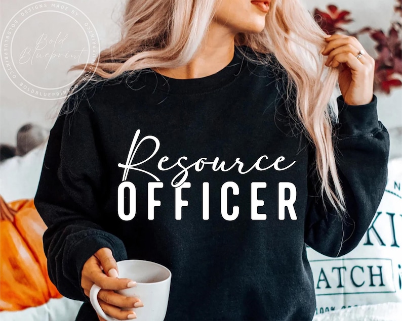 Resource Officer SVG PNG: T-shirt Design, Decal (digital Download) - Etsy