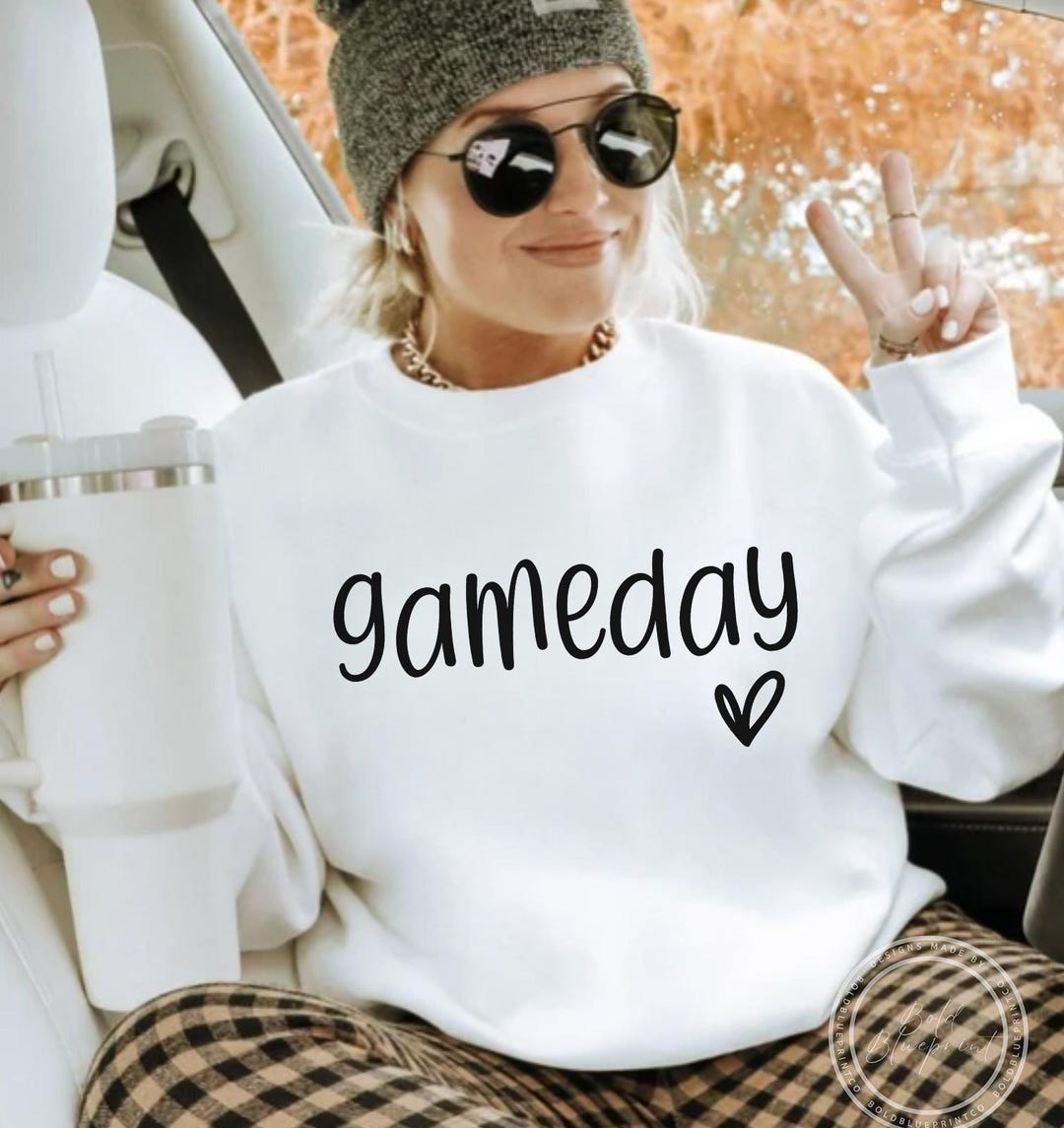 Gameday SVG, PNG, Heart, Gameday, Sports Fan, Game, Day, Digital ...