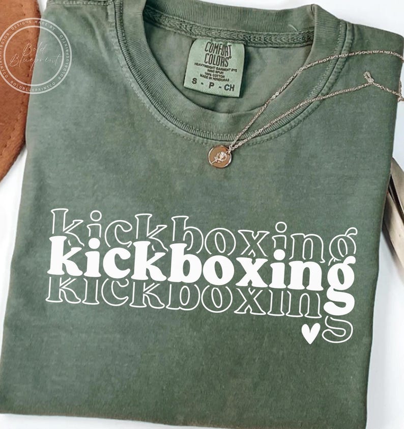 Kickboxing SVG, PNG, Stacked, Retro, Kickboxing - Etsy