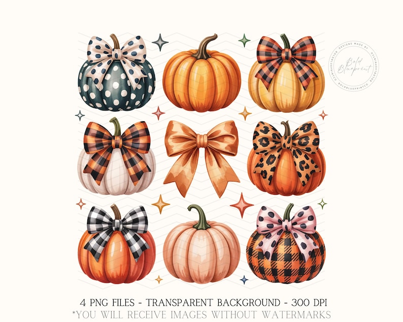 Coquette, Pumpkins, PNG, High Res, Pumpkin Bow, Fall, Pumpkin Spice ...