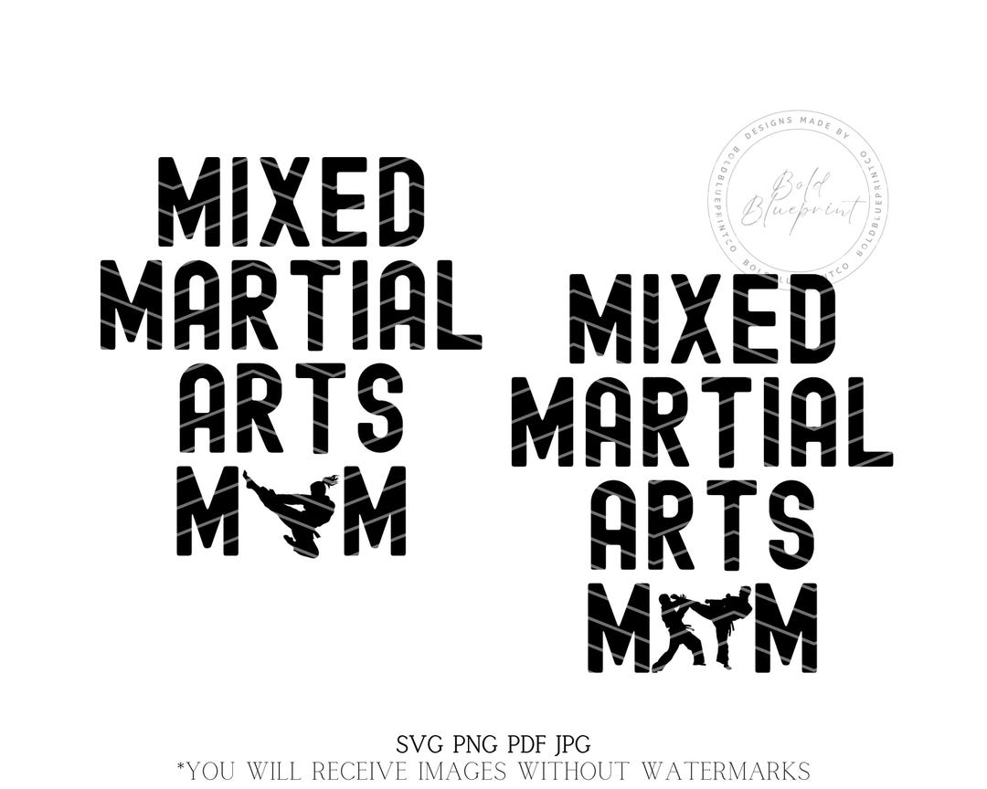 MMA Mom SVG, PNG, Pdf, Jpg, Mma Mom Cricut, Mma Mom, Mma Mom Silhouette ...
