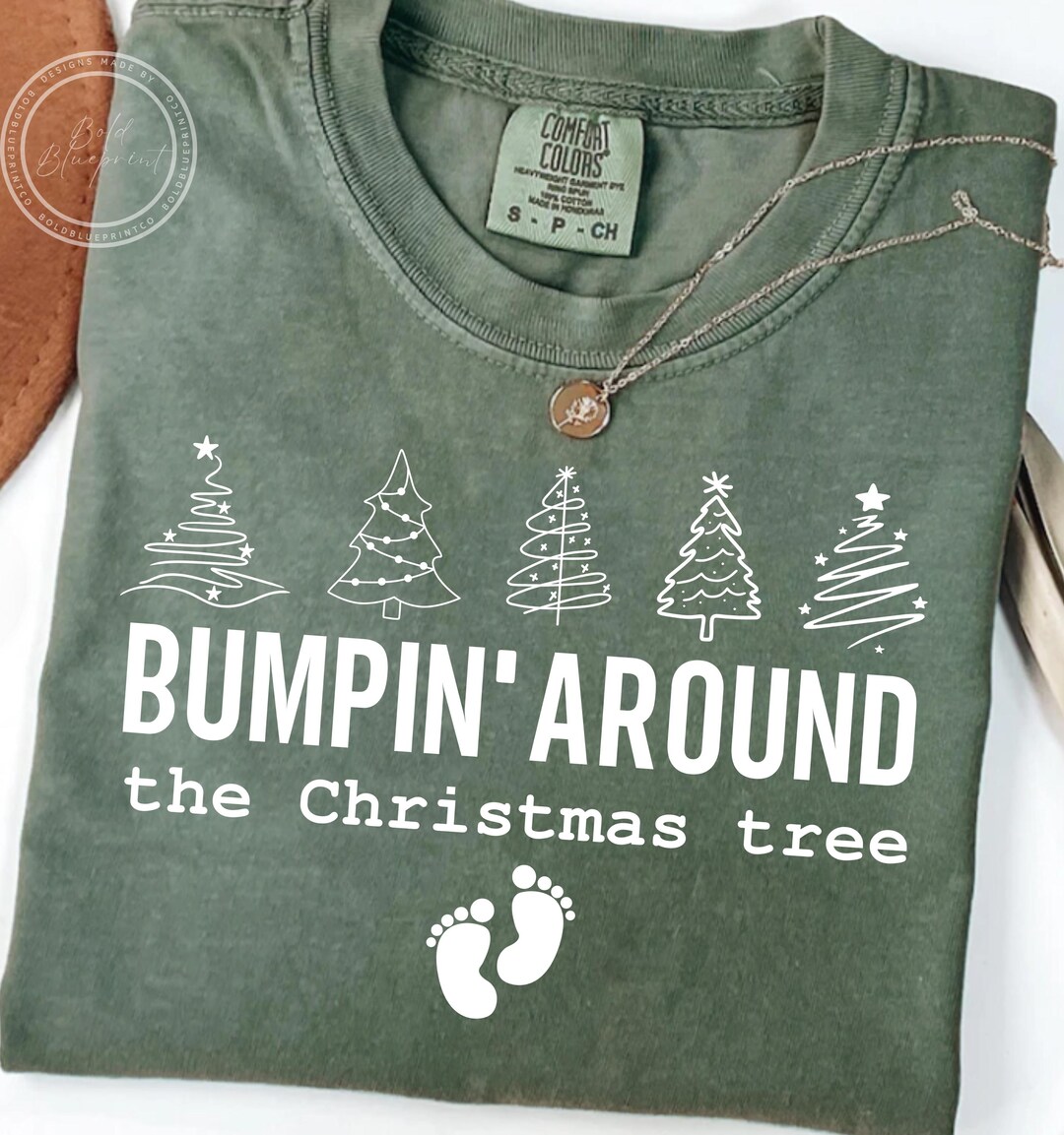Bumpin' Around the Christmas Tree SVG, PNG PDF Jpg, Expecting Mom ...