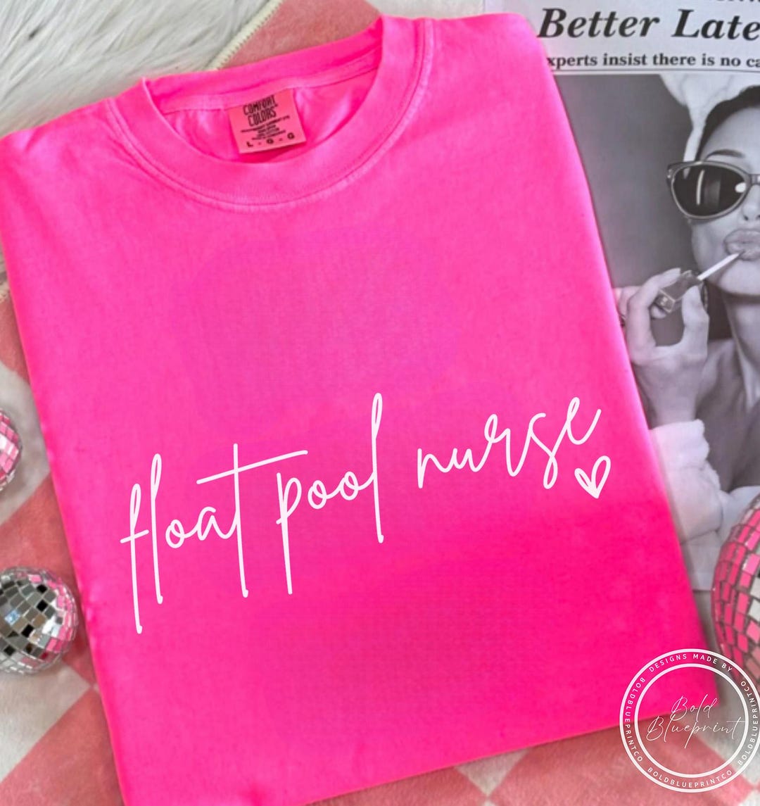 Float Pool Nurse, SVG, PNG - Etsy